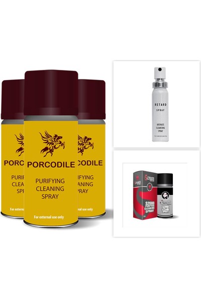 Porcodile Sprey - Retard For Men Sprey ve Scream Sprey Porcodile Sprey - Retard For Men Sprey ve Scream Sprey