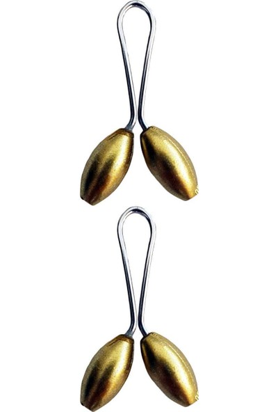 2 Adet Tesettür Eşarp ve Şal Klipsi Sarı