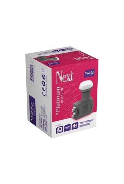 Next YE-404 Quad Platinum 4'lü Lnb 140016 Next YE-404 Quad Platinum 4'lü Lnb 140016