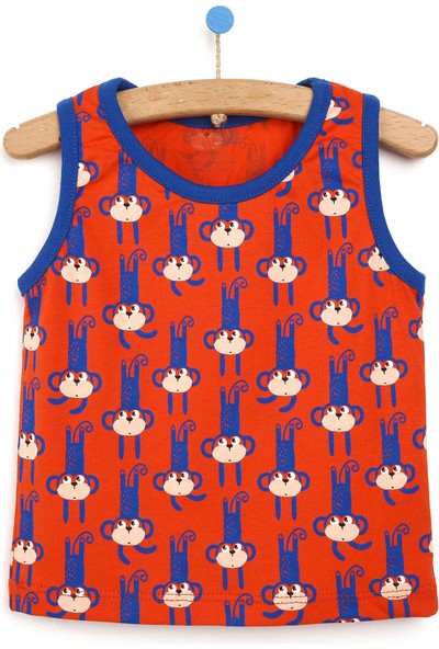 Hello Baby Basic Erkek Bebek Atlet Tshirt