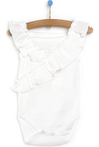 Newborn Fashion Club Kruvaze Fırfır Atlet Body Newborn Fashion Club Kruvaze Fırfır Atlet Body