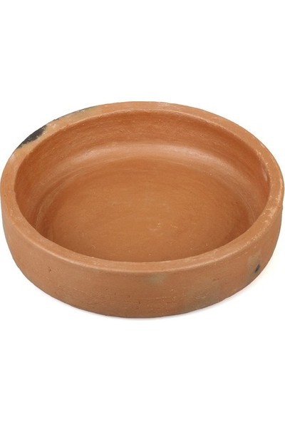 By Sanat Seramik El Yapımı Toprak Orta Boy Tava 30 cm 6 - 8 Kişilik