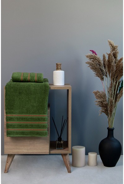 Nesafet Pamuk Ikili Premium Banyo Havlu Seti Nesafet Pamuk Ikili Premium Banyo Havlu Seti