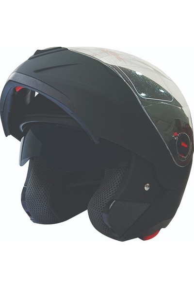 Free-M FR-961 Çene Açılır Kask Mat Siyah