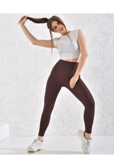 Rüya Mood Düz Kemer Fitilli Tayt Rüya Mood Düz Kemer Fitilli Tayt