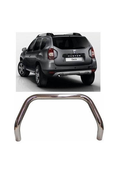 Güraks Dacıa Duster Krom Arka Koruma 2018 Sonrası Güraks Dacıa Duster Krom Arka Koruma 2018 Sonrası
