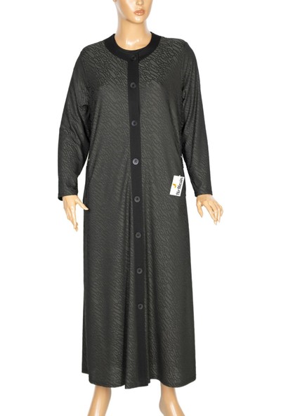 Hesna Kadın Aylin Oval Desenli Jakarlı Haki Pardesü Hesna Kadın Aylin Oval Desenli Jakarlı Haki Pardesü