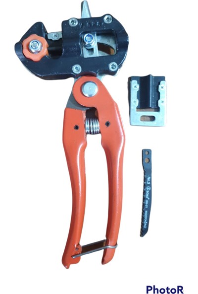 Asaf Yapı Market Aşı Makası ve 1 Adet Yedek Ağzı Yanında ve Dekopaj Uçu