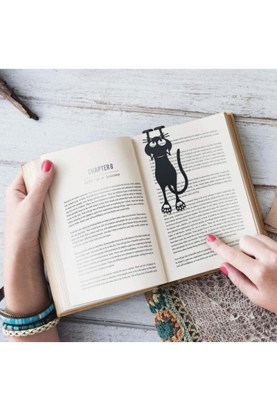 Thorqtech Kedi Figürlü Metal Kitap Ayracı 2' Li Set Thorqtech Kedi Figürlü Metal Kitap Ayracı 2' Li Set