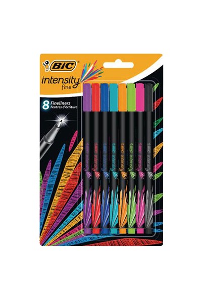 Bic Intensity Fine Liner Keçe Uçlu Kalem 8'li Bic Intensity Fine Liner Keçe Uçlu Kalem 8'li