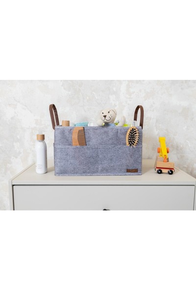 Mor Bebe Bebeğimin Deri 3 Gözlü Çanta Anne Bebek Bakım Ürünleri Düzenleyicisi 33X23X19 Gri Mor Bebe Bebeğimin Deri 3 Gözlü Çanta Anne Bebek Bakım Ürünleri Düzenleyicisi 33X23X19 Gri
