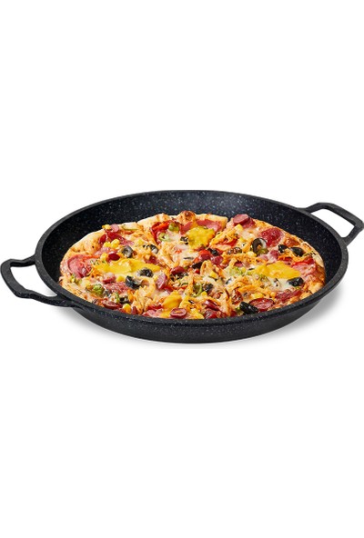 Khor 36 cm Döküm Bazlama Tava 1.kalite 2 Yıl Garantili