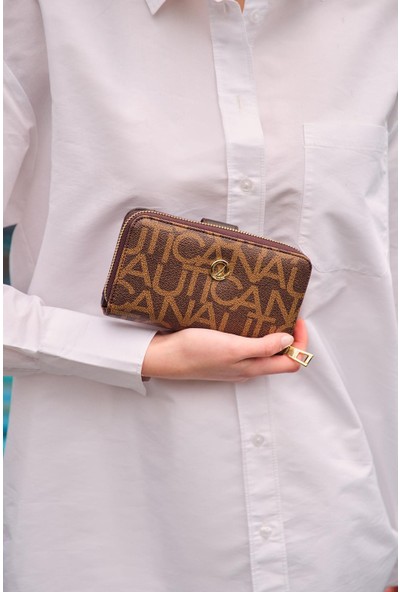 Nautıca C3202T Kahve Kadın Cüzdan