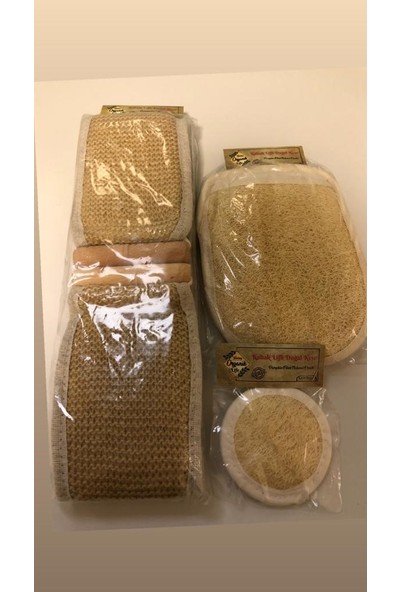 Hatay Organik Life 3'lü Doğal Kabak Lifi Hatay Organik Life 3'lü Doğal Kabak Lifi