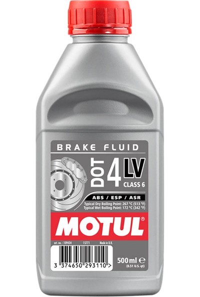 Motul Dot 4 Lv 0,5 lt Fren Hidrolik Sıvısı