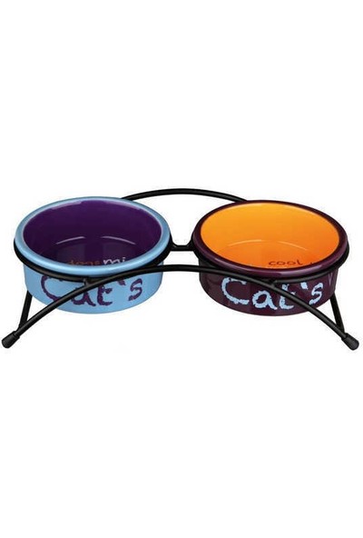 Trixie Kedi Seramik Mama Su Kabı Seti 2×0.3lt Trixie Kedi Seramik Mama Su Kabı Seti 2×0.3lt