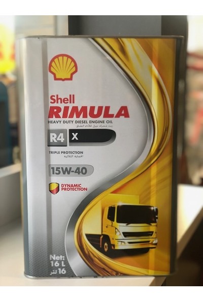 Shell Rimula R4 x 15W-40 16 Litre