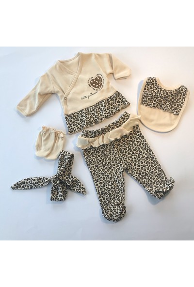 Statomy Kız Bebek Little Lady Serisi 5 Parça Hastane Çıkışı Takımı