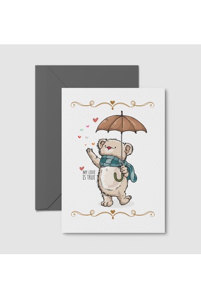 Hrs kartpostal - Tebrik Kartı & Zarf