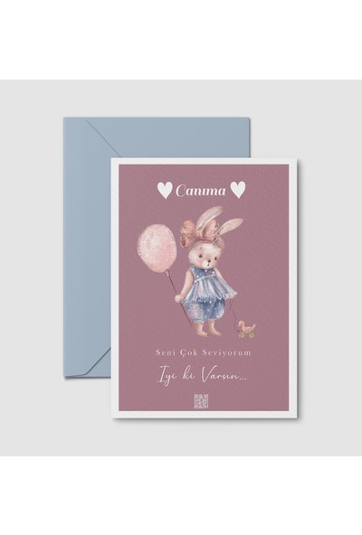 Hrs kartpostal - Tebrik Kartı & Zarf