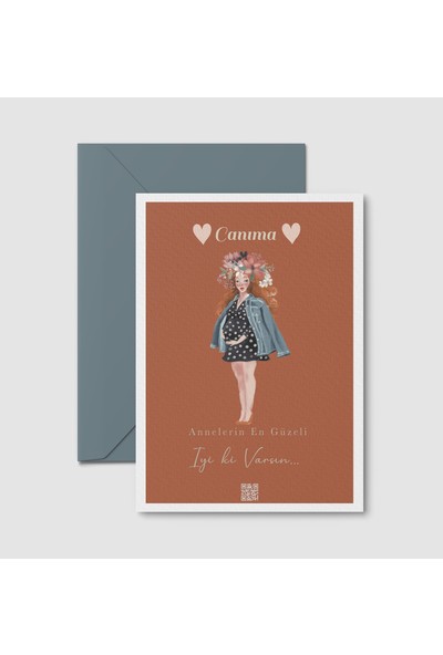 Hrs kartpostal - Tebrik Kartı & Zarf