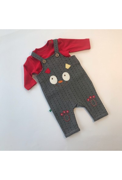 Statomy Erkek Bebek Mr Handsome Serisi Salopet Uzun Kollu Tshirt Takımı 0 - 3 Ay Statomy Erkek Bebek Mr Handsome Serisi Salopet Uzun Kollu Tshirt Takımı 0 - 3 Ay