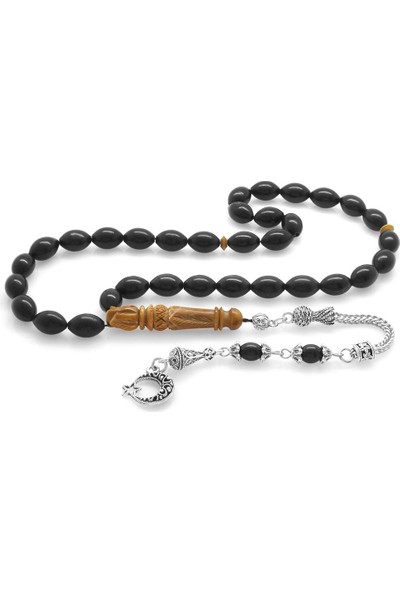 Nipora Kararmaz Metal Püsküllü Imamesi Lale Tasarım Kuka Işçilikli Arpa Kesim Abanoz Ağacı Tesbih Nipora Kararmaz Metal Püsküllü Imamesi Lale Tasarım Kuka Işçilikli Arpa Kesim Abanoz Ağacı Tesbih