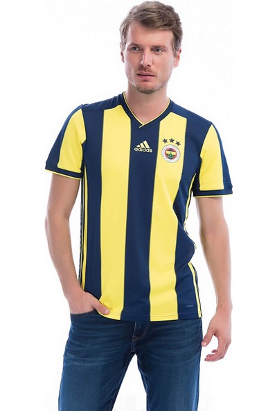 Fenerbahçe Lisanslı Sarı Lacivert Çubuklu Forma