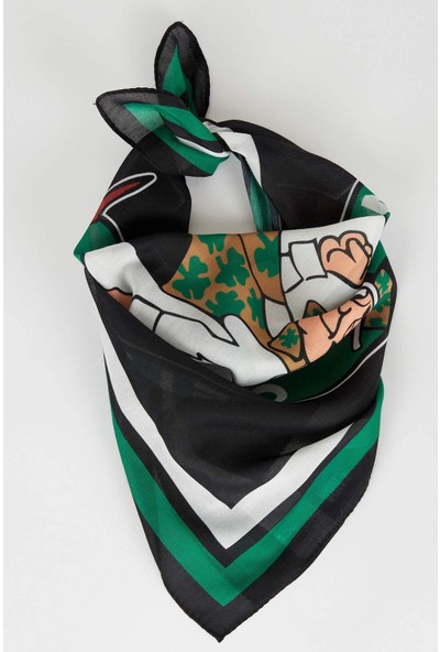 DeFacto Erkek NBA Boston Celtics Lisanslı Fular W8772AZ22SM