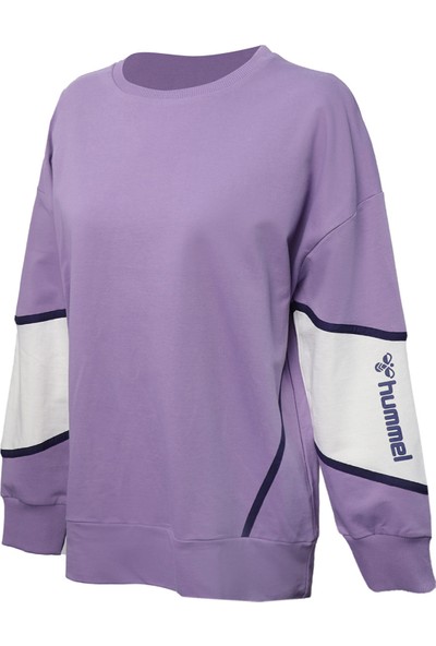 Hummel 921426-2102 Bisiklet Yaka Oversize Düz Açık Mor Kadın Sweatshirt Hummel 921426-2102 Bisiklet Yaka Oversize Düz Açık Mor Kadın Sweatshirt