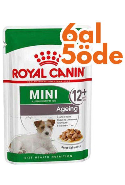 Royal Canin Pouch Mini Ageing Yaşlı Köpek Yaş Maması 85 gr - 6 Al 5 Öde Royal Canin Pouch Mini Ageing Yaşlı Köpek Yaş Maması 85 gr - 6 Al 5 Öde