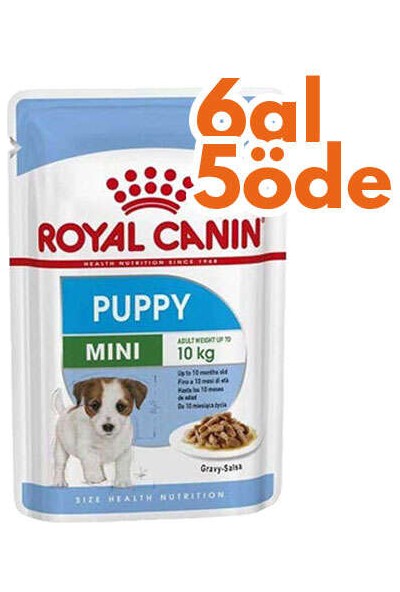 Royal Canin Pouch Mini Puppy Yavru Köpek Yaş Maması 85 gr - 6 Al 5 Öde Royal Canin Pouch Mini Puppy Yavru Köpek Yaş Maması 85 gr - 6 Al 5 Öde