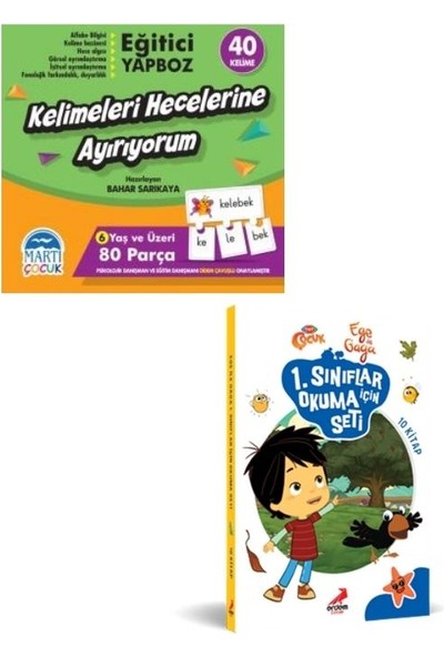 Martı Yay.kelimeleri Hecelerine Ayırıyorum Aslan Okuma Seti Martı Yay.kelimeleri Hecelerine Ayırıyorum Aslan Okuma Seti