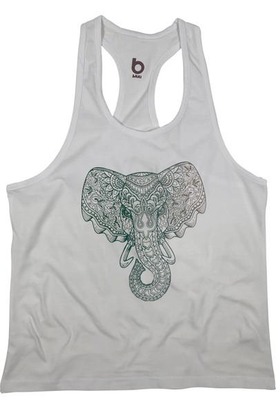 Bluu Ephantx Fitness Gym Tank Top Sporcu Atleti