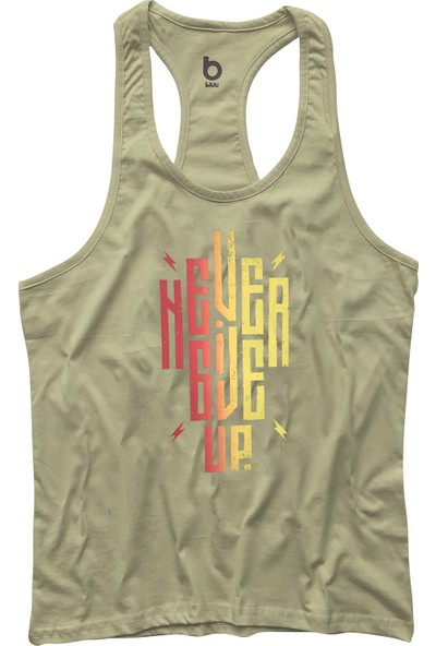 Bluu Ngup-X Fitness Gym Tank Top Sporcu Atleti Bluu Ngup-X Fitness Gym Tank Top Sporcu Atleti