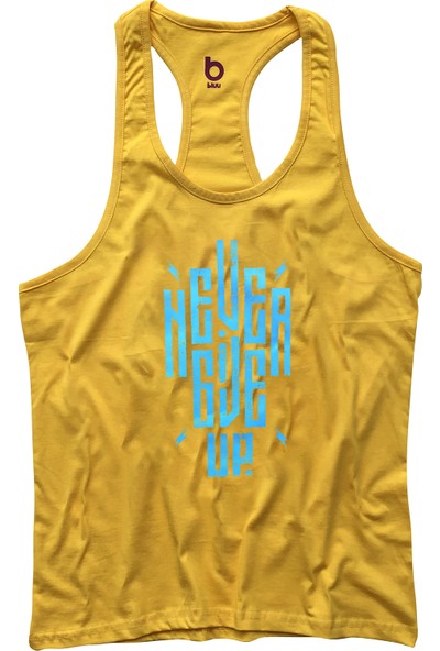 Bluu Ngup Fitness Gym Tank Top Sporcu Atleti