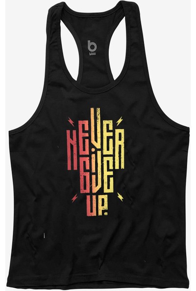 Bluu Ngup-X Fitness Gym Tank Top Sporcu Atleti