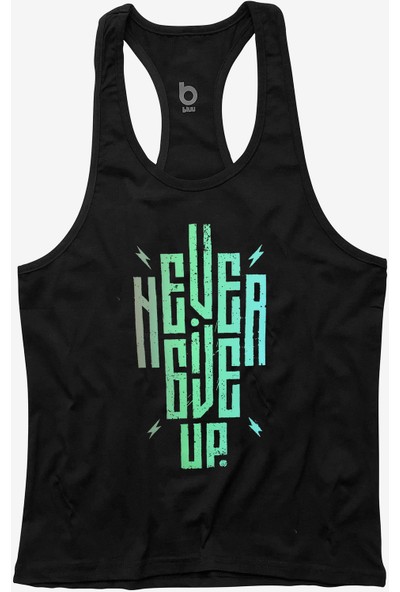 Bluu Ngup-W Fitness Gym Tank Top Sporcu Atleti