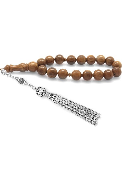 Nipora Kararmaz Metal Püsküllü Küre Kesim Kuka Efe Tesbih