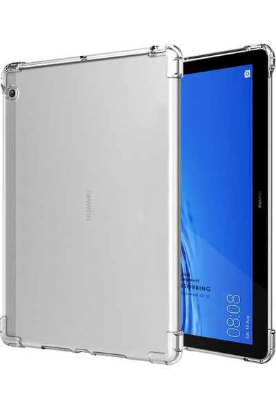 RedClick Huawei Mediapad T5 10.1 Inç (AGS2-L03/AGS2-L09) Kılıf Airbag Darbe Emici Nitro Shock Silikon RedClick Huawei Mediapad T5 10.1 Inç (AGS2-L03/AGS2-L09) Kılıf Airbag Darbe Emici Nitro Shock Silikon