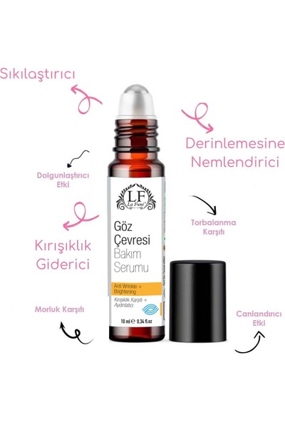 Lafune Göz Altı Torbalanma,kaz Ayakları,ince Çizgiler,sarkmalar Göz Çevresi Aydınlatıcı Bakım Serumu 10 ml Lafune Göz Altı Torbalanma,kaz Ayakları,ince Çizgiler,sarkmalar Göz Çevresi Aydınlatıcı Bakım Serumu 10 ml