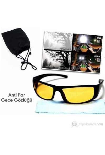 Daniska Home Anti Far Plastik Çerçeveli Kaliteli Gece Görüş Gözlüğü Daniska Home Anti Far Plastik Çerçeveli Kaliteli Gece Görüş Gözlüğü