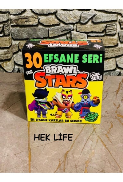 Brawl Stars 30. Seri Efsane Yeni Seri 100'LÜ Brawl Stars Oyun Kartı