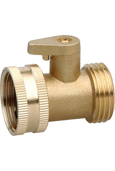 Guangdong Spirit 3/4 Inç Bahçe Hortumu Su Borusu Konnektörü Br Vana Musluk Muslukları Kapatma Anahtarlı Splitter