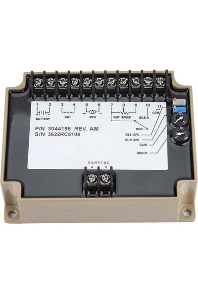 Guangdong Spirit Elektronik Hız Kontrol Regülatörü 3044196 Jeneratör Kontrol Panosu Guangdong Spirit Elektronik Hız Kontrol Regülatörü 3044196 Jeneratör Kontrol Panosu