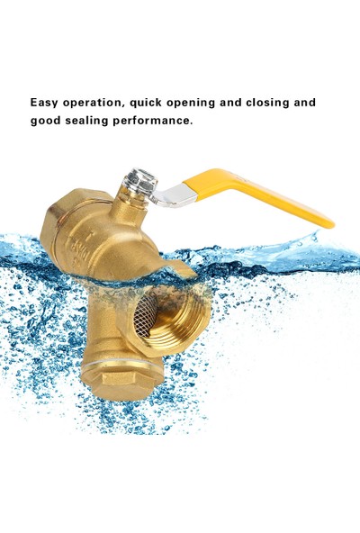 Guangdong Spirit Y Tipi Pirinç Süzgeç Filtre Küresel Vana 1