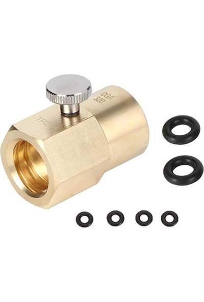 Guangdong Spirit Ev Soda Şişesi Soda Su Silindiri Co2 Dolum Konnektör Adaptörü Aksesuarları, Soda Co2 Adaptörü CGA320 - TR21.4 Guangdong Spirit Ev Soda Şişesi Soda Su Silindiri Co2 Dolum Konnektör Adaptörü Aksesuarları, Soda Co2 Adaptörü CGA320 - TR21.4