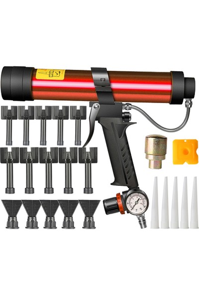 Guangdong Spirit Ayarlanabilir Pnömatik Cam Tutkal Hava Kauçuk Aracı 310ML Sert Tutkal Mastik Aplikatör Kalafat Aracı Guangdong Spirit Ayarlanabilir Pnömatik Cam Tutkal Hava Kauçuk Aracı 310ML Sert Tutkal Mastik Aplikatör Kalafat Aracı