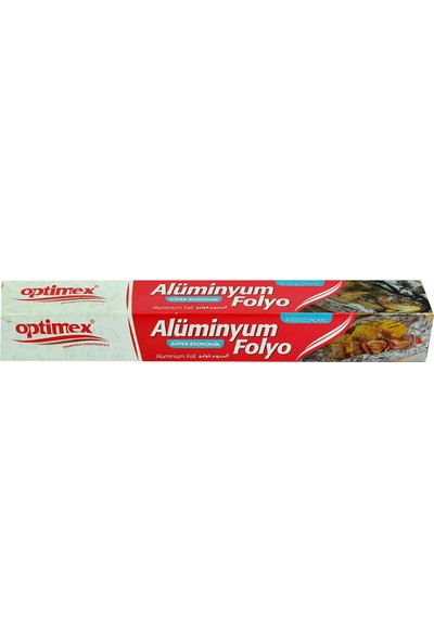Optimex Süper Ekonomik Alimünyum Folyo 29-30 cm Kod M-011 Optimex Süper Ekonomik Alimünyum Folyo 29-30 cm Kod M-011