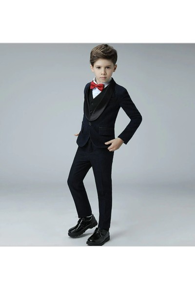 Erkek Bebek / Çocuk Saten Lastikli Papyon Kırmızı Erkek Bebek / Çocuk Saten Lastikli Papyon Kırmızı